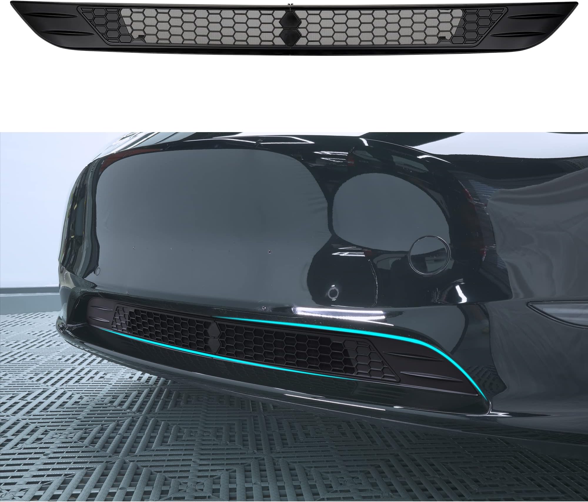 Amazon.com: 2Pcs Hood Water Barrier Box for Tesla Model Y, Front Trunk ...