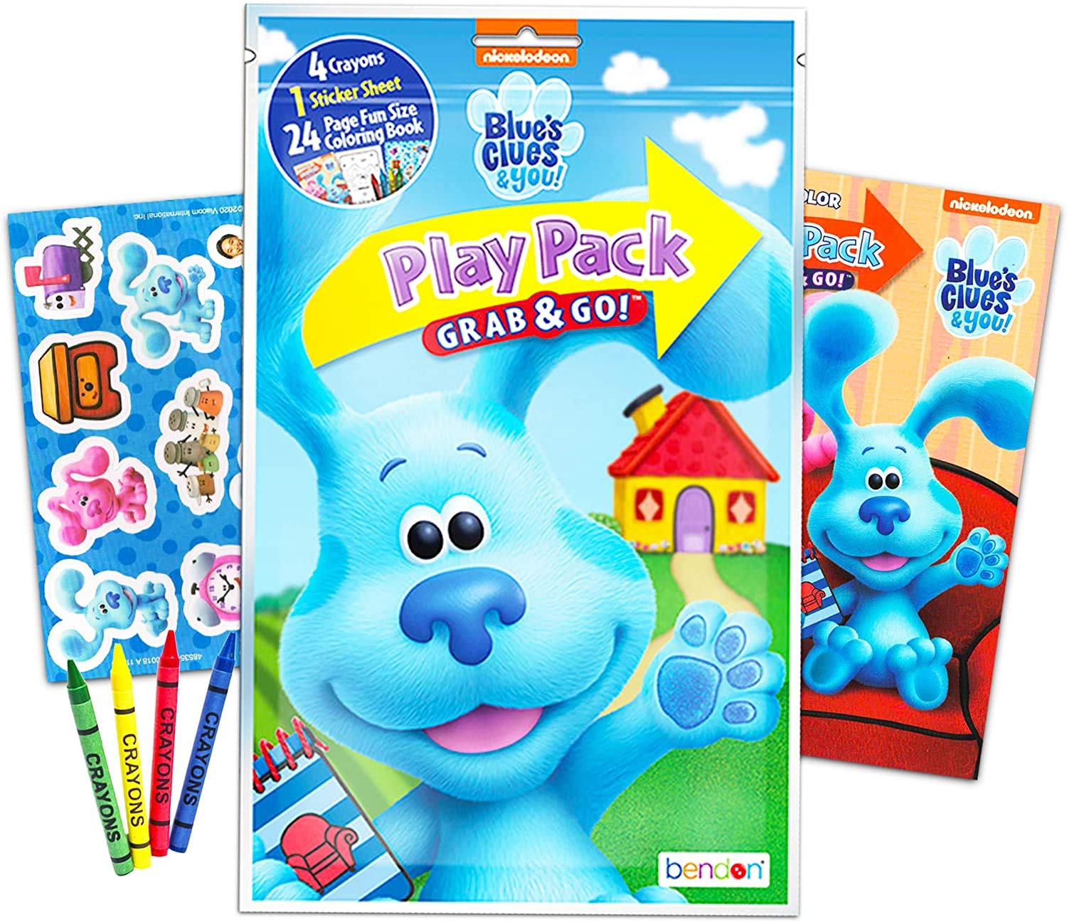 Blues Clues Party Favors Packs ~ Bundle Includes 12 Sets with Blue's ...