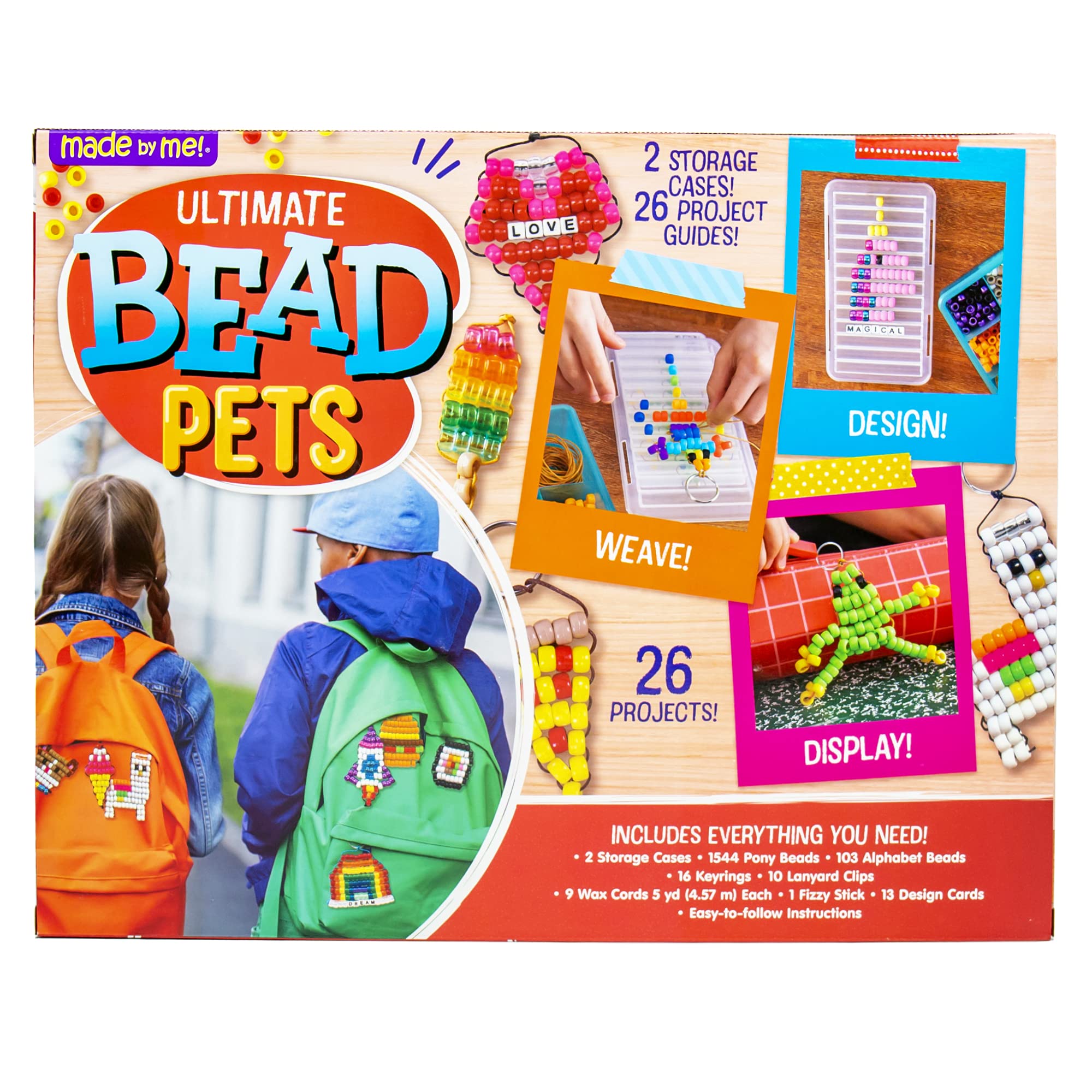 Made By Me Ultimate Bead Pets By Horizon Group USA, Bead Pets Crafts ...