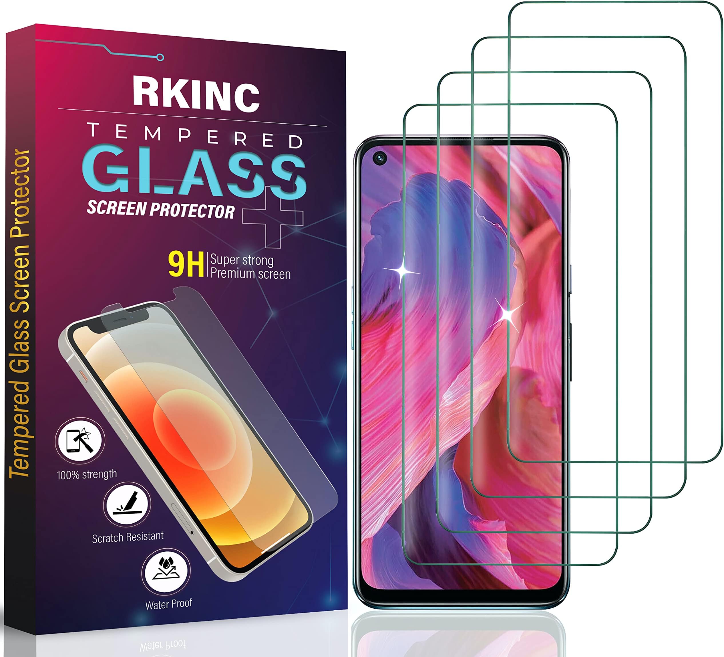 Amazon.com: RKINC Screen Protector [4-Pack] for Samsung Galaxy A11 ...