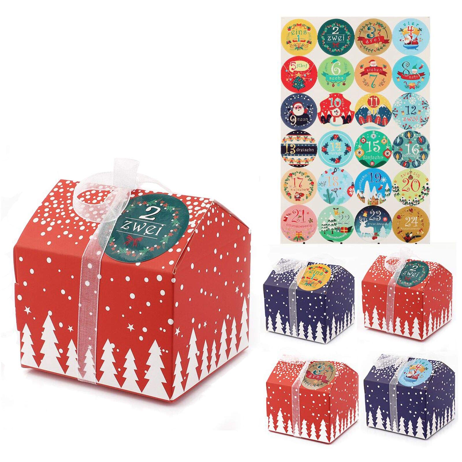 Formizon 24 Advent Gift Box Advent Calendar Box 24 Advent | Desertcart ...