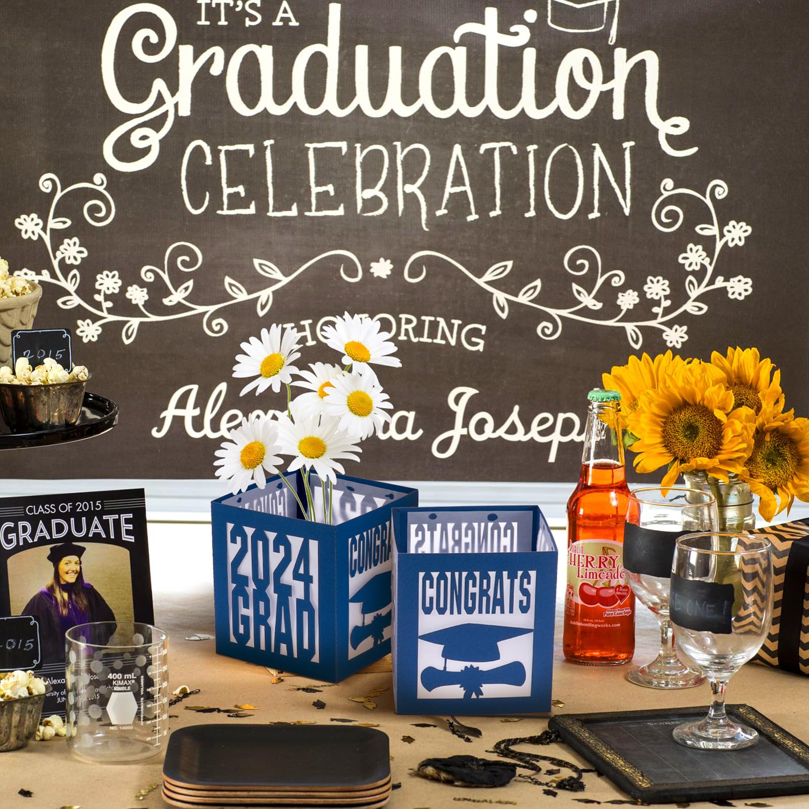 Snapklik.com : 2024 Graduation Centerpiece, Class Of 2024 Graduation ...