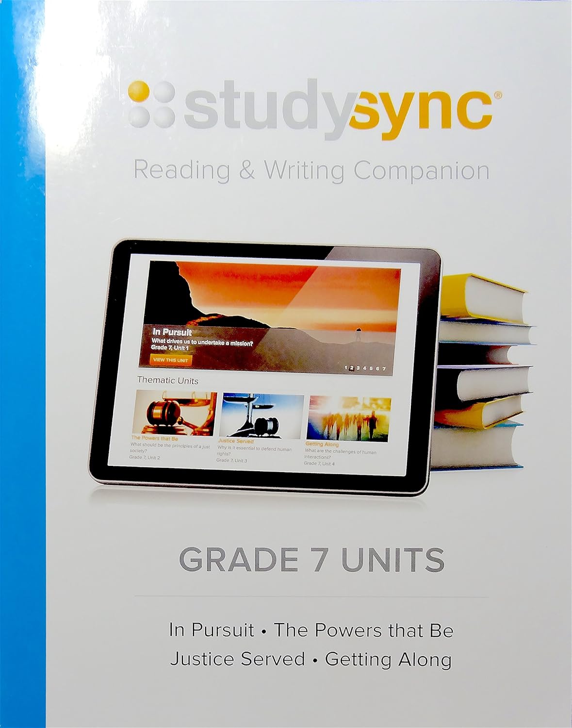 StudySync Grade 7, Reading and Writing Companion Unit 1, c. 2015 ...