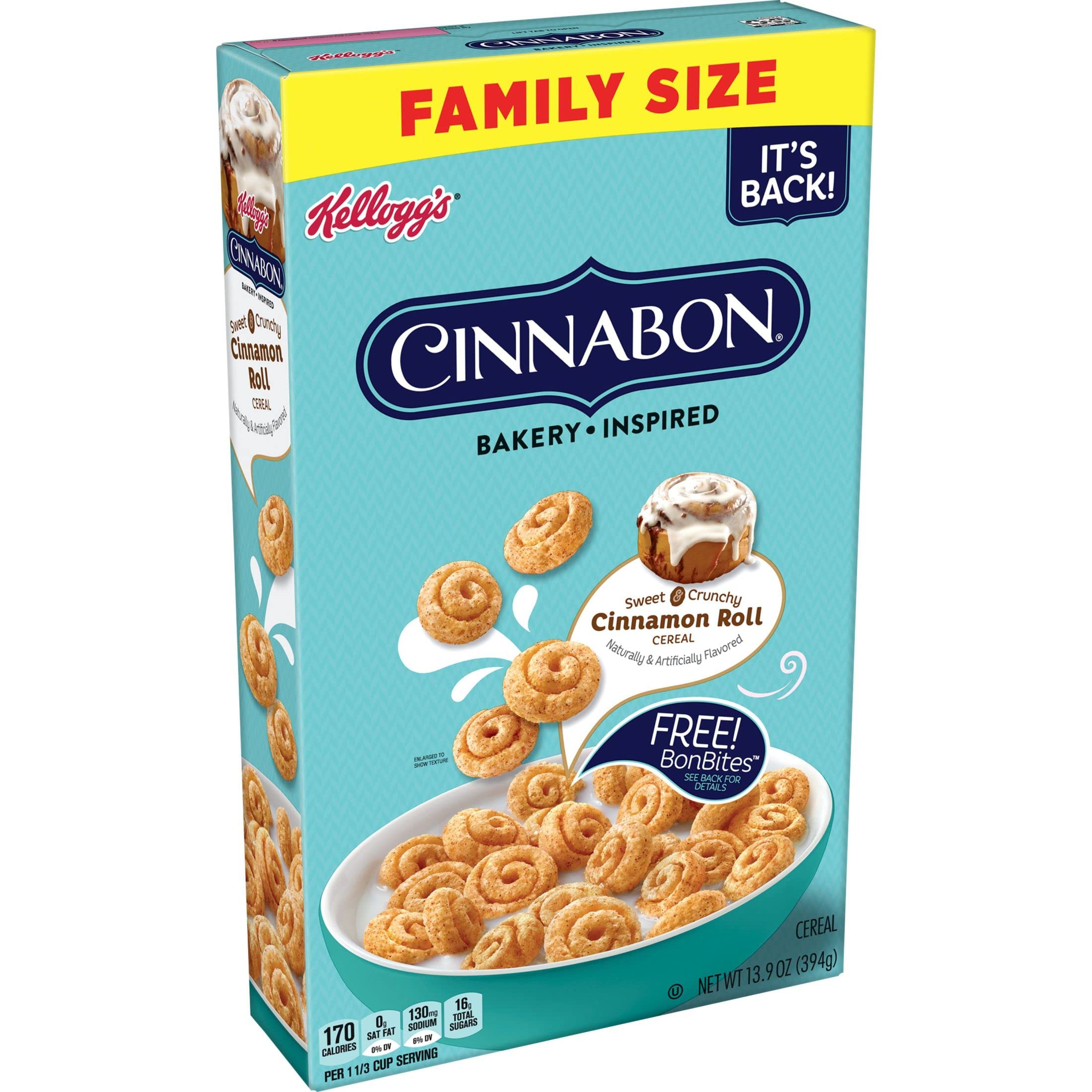 Cinnabon Cinnamon Roll Size