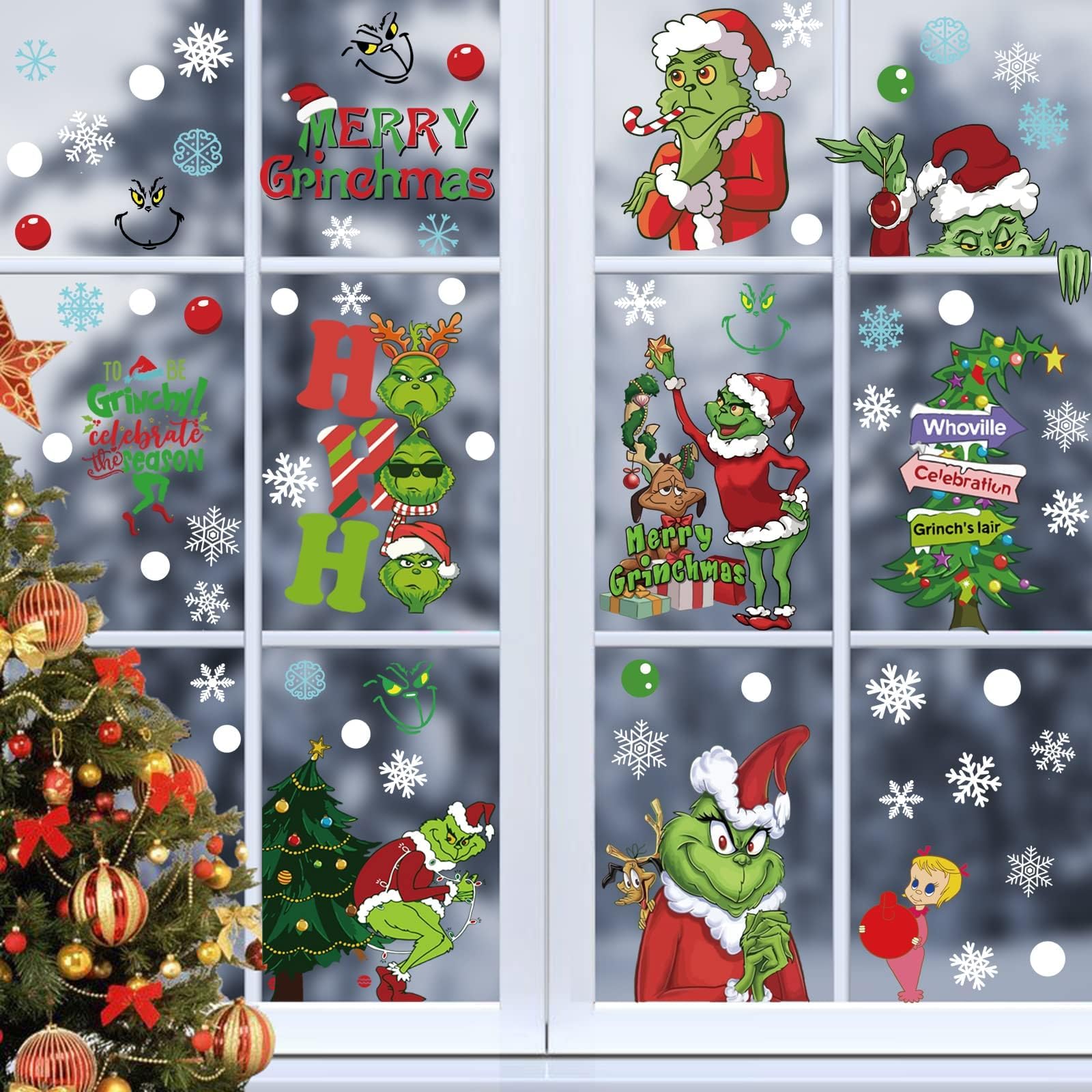 39 Merry Grinchmas Stickers – Perfect for Christmas Holiday Gifts ...