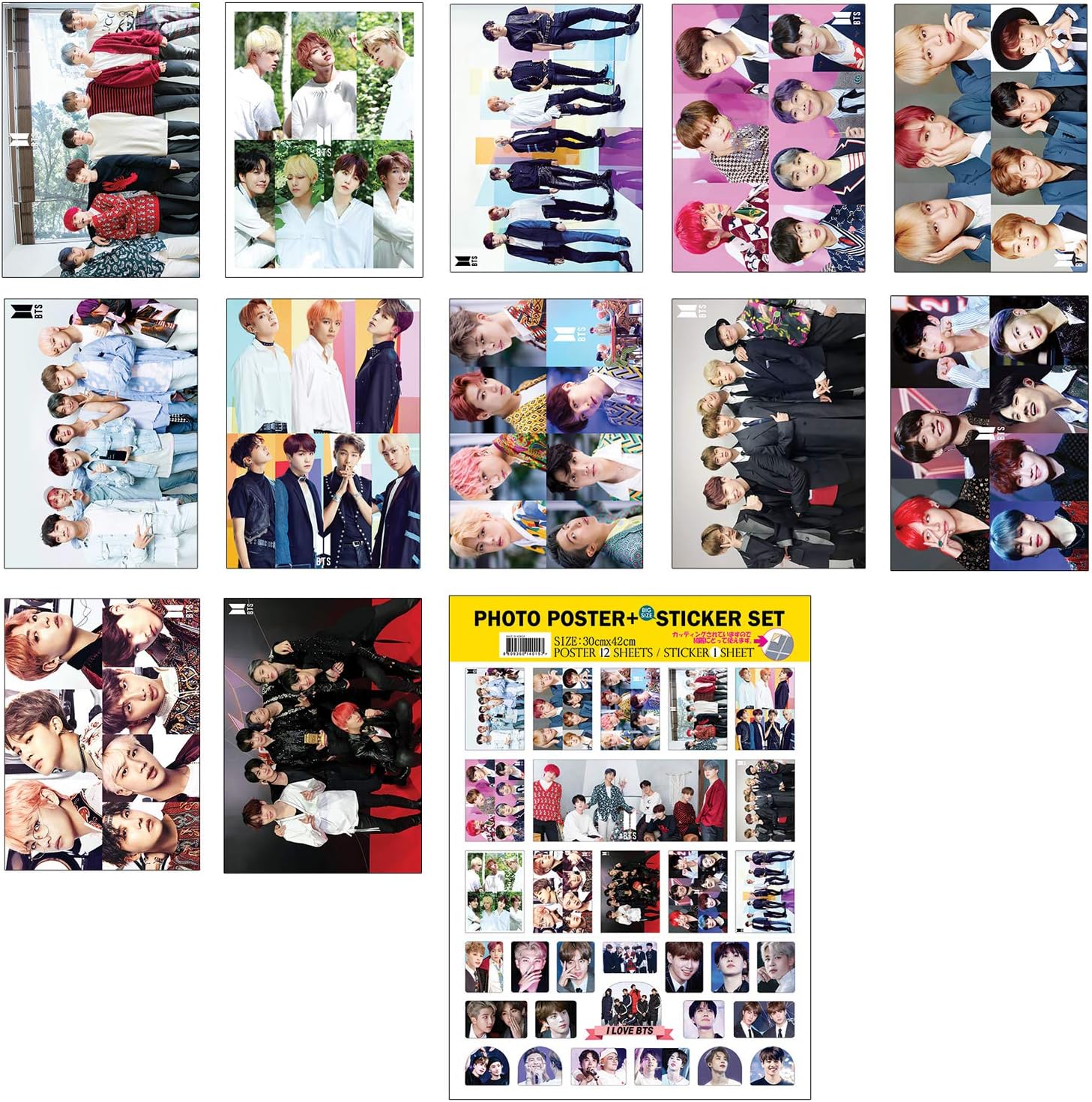 IDOLPARK K-POP Group 2019 Posters & Sticker Set - Nepal | Ubuy