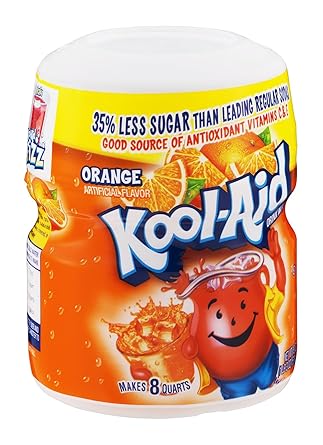 Amazon.com : Kool-Aid Kool - Aid Orange Swtnd Can 8 Quart : Health ...