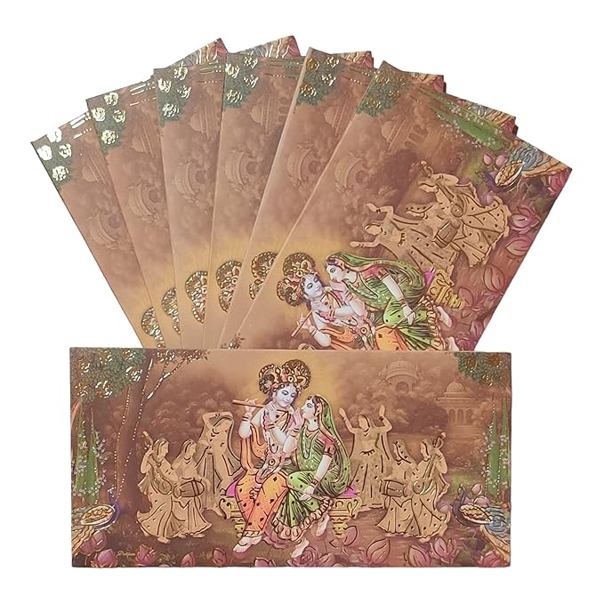 Jhintemetic® - Pack of 10 Colourful Designer Shagun Lifafa/Money Gift ...