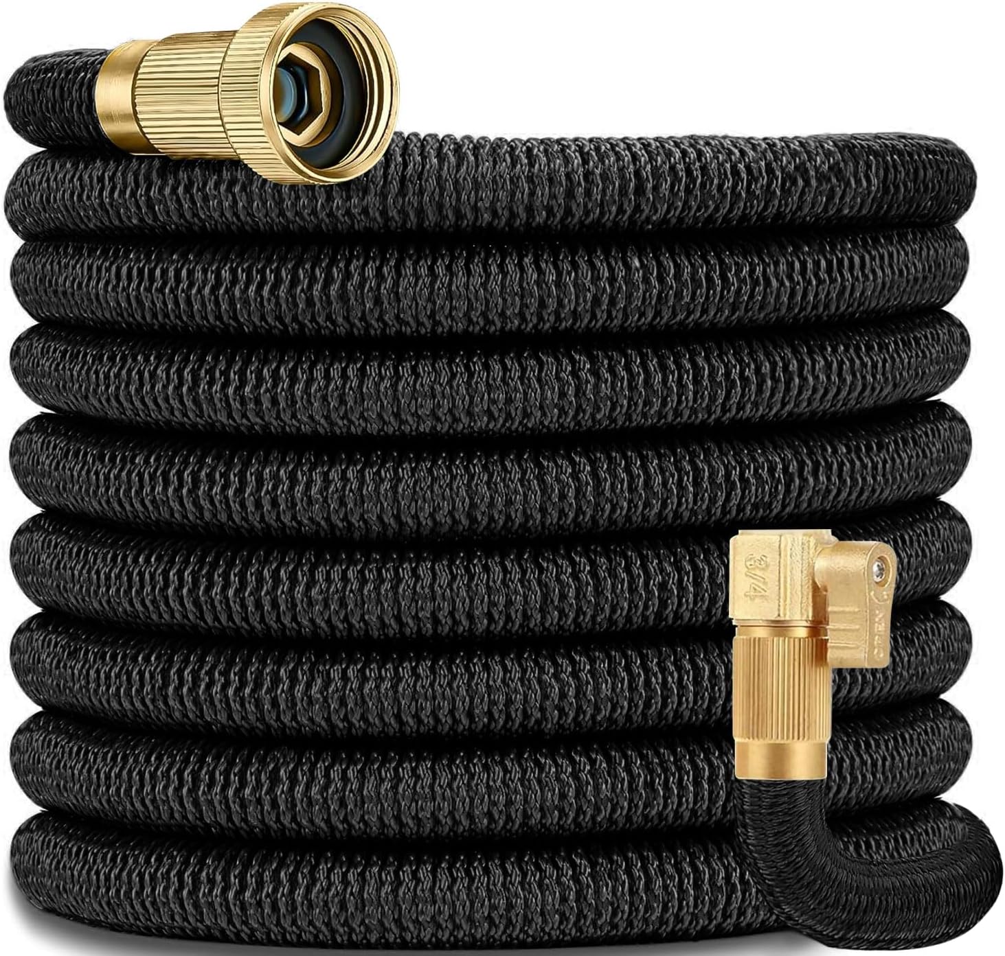 Amazon.com : Garden Hose, Super Strong Black Garden Hose, Multi Purpose ...