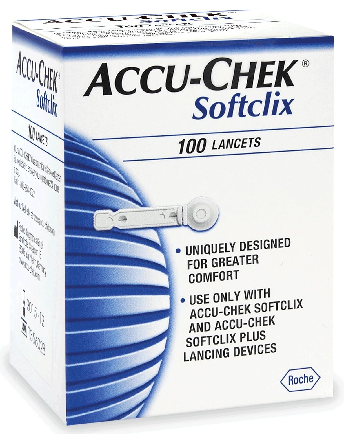 Amazon.com: Accu-Chek Softclix Lancets - 100 ea : Health & Household