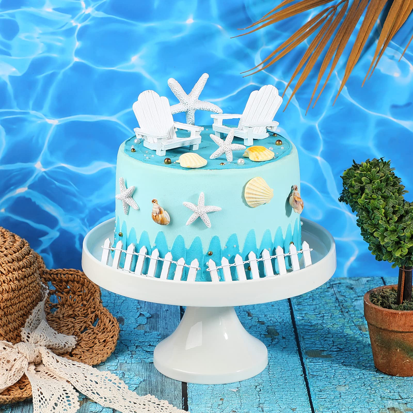 Snapklik.com : 27 Pcs Adirondack Miniature Chair Wedding Cake Topper ...