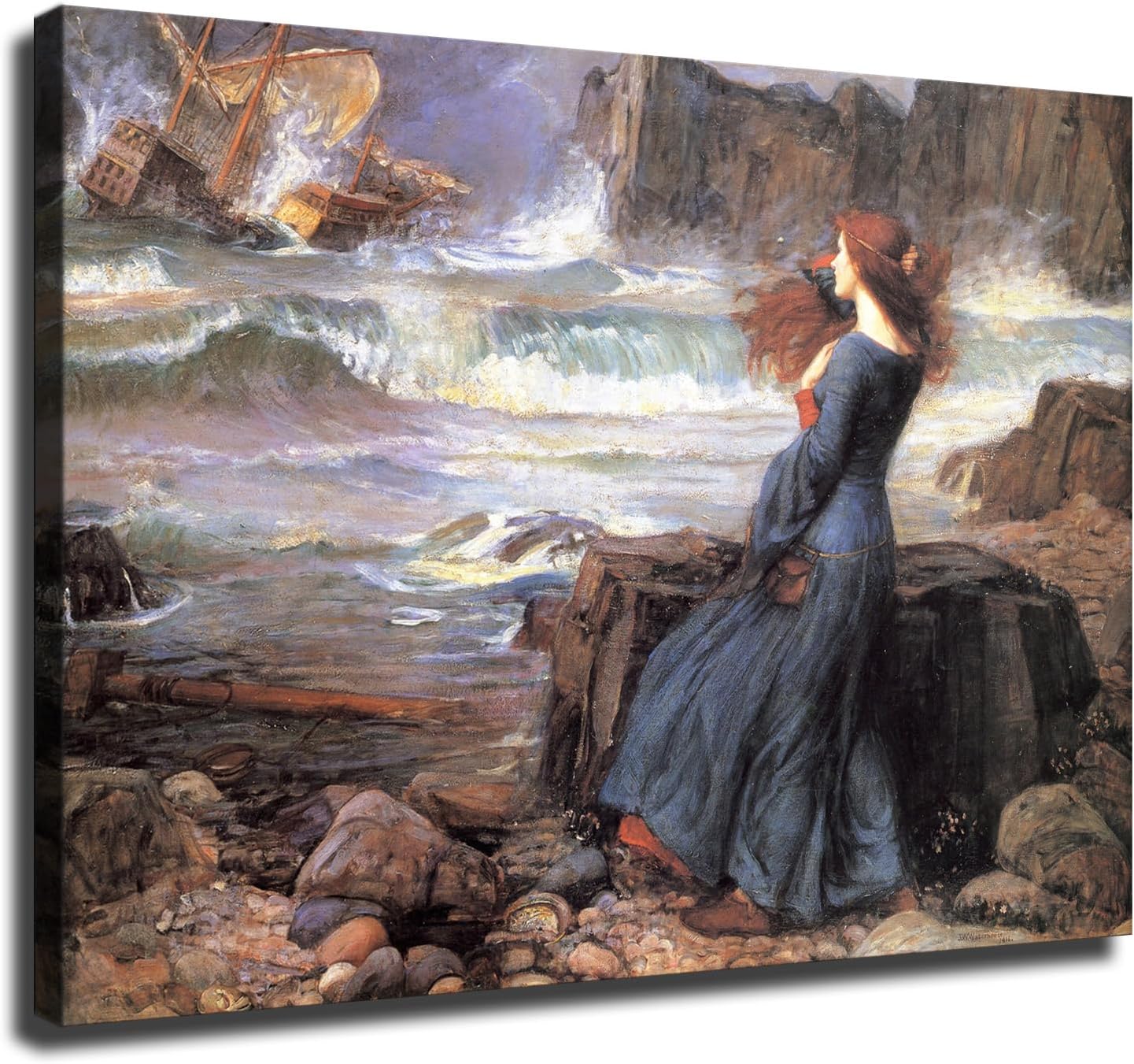 Amazon.com: Miranda by John William Waterhouse The Tempest Poster ...