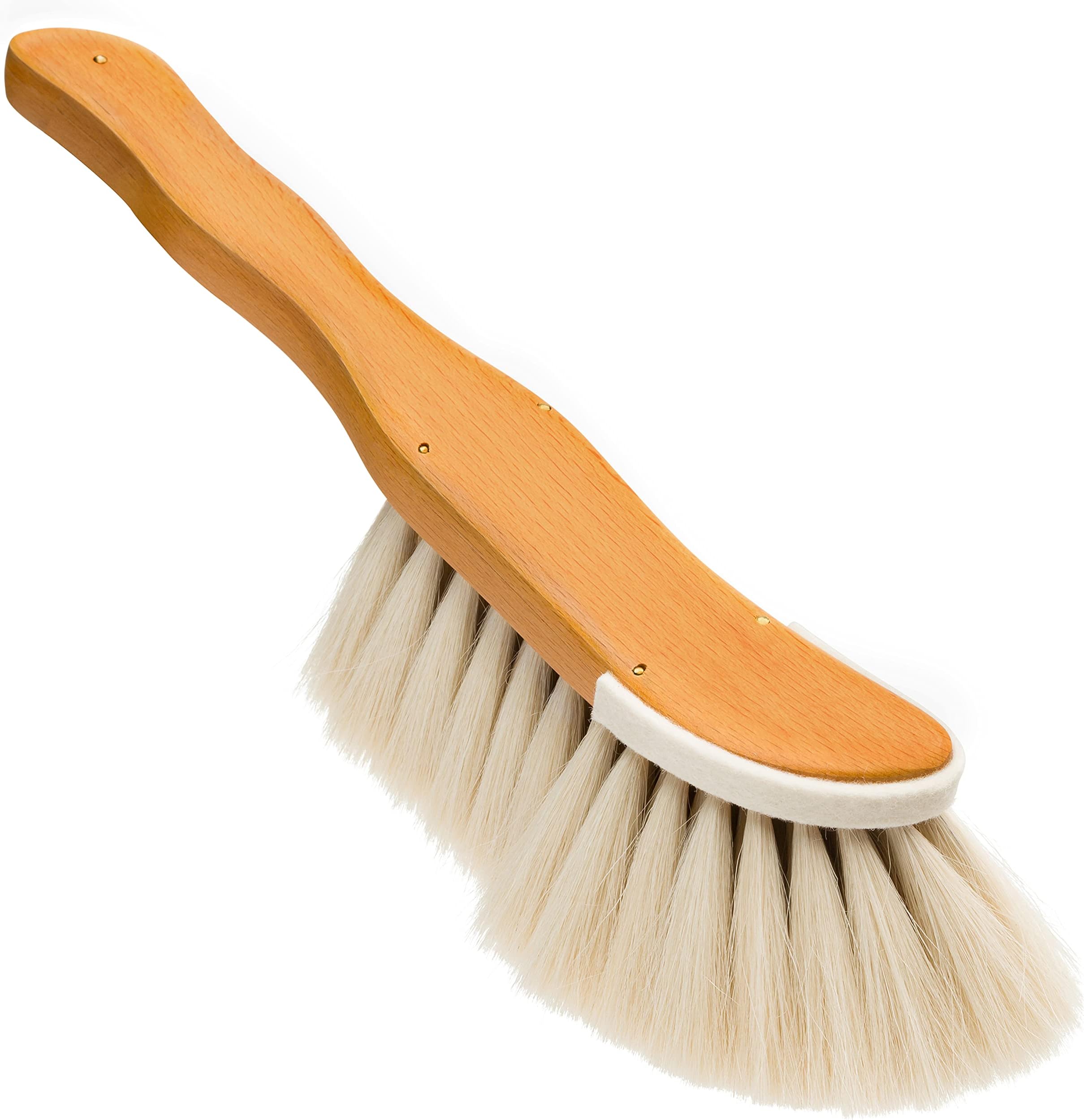 Amazon.com: Redecker Horsehair Hand Brush with Oiled Oak Handle ...