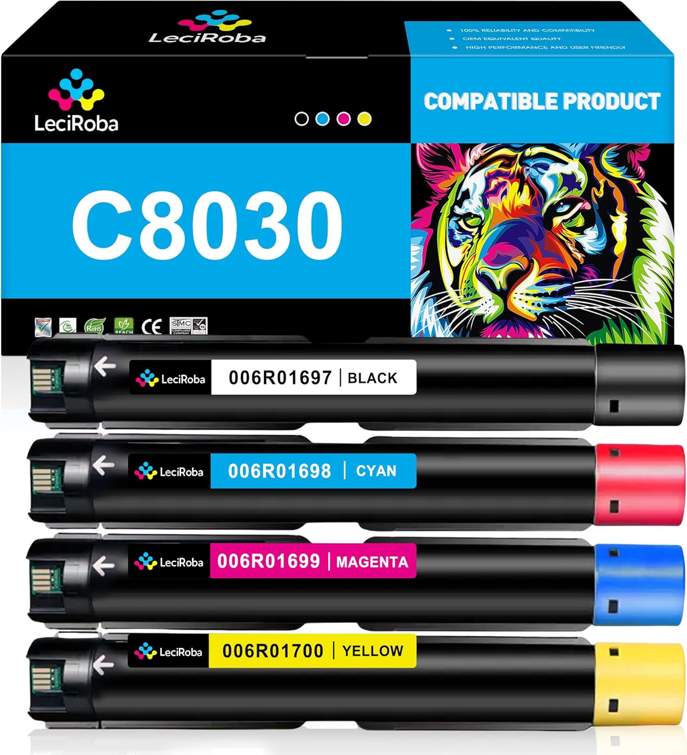 LeciRoba C8030 C8035 C8045 C8055 C8070 High Capacity Toner Cartridge ...