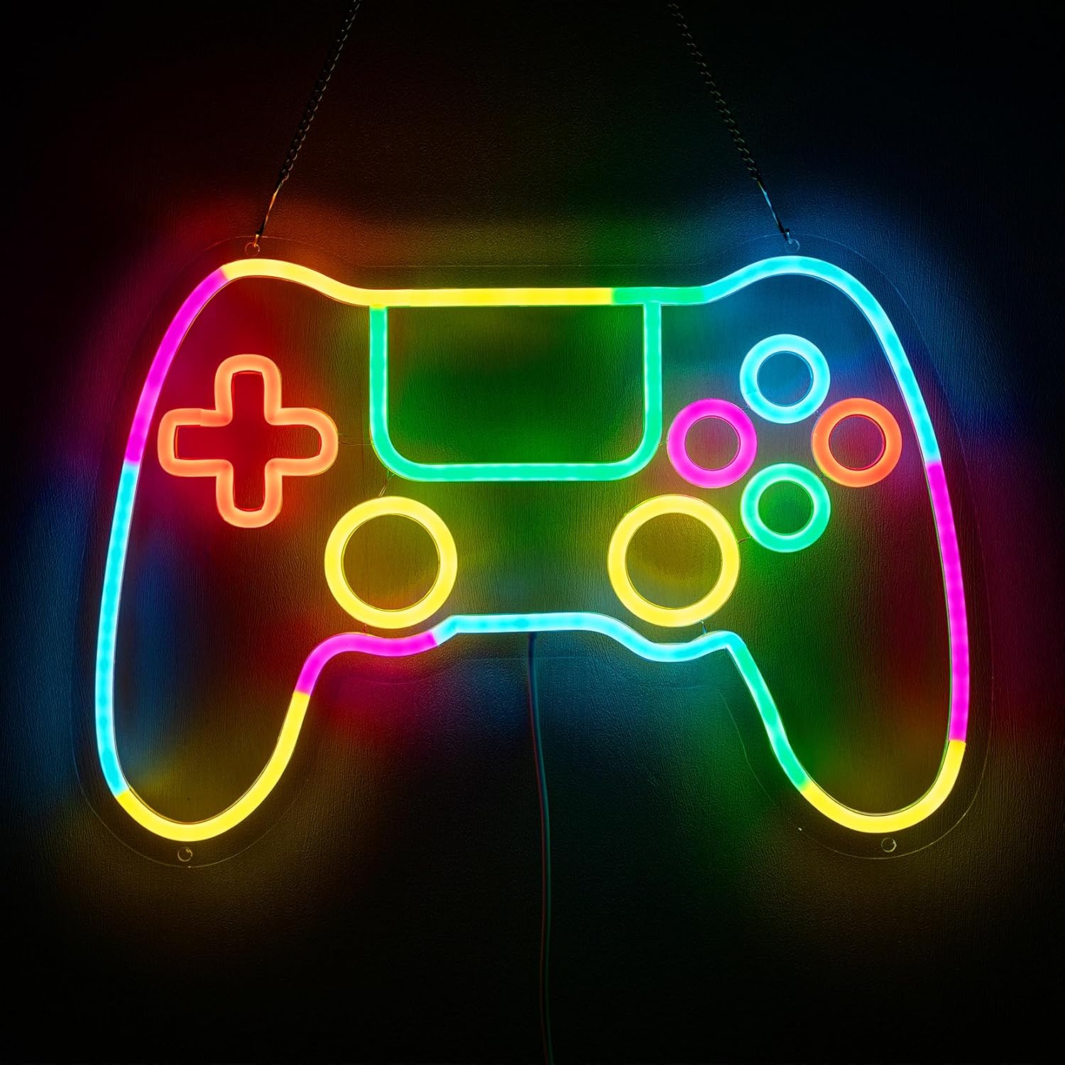 Gamer Neon Sign，Gaming Led Lights Sign for Gaming Wall Decor,Adjustable ...