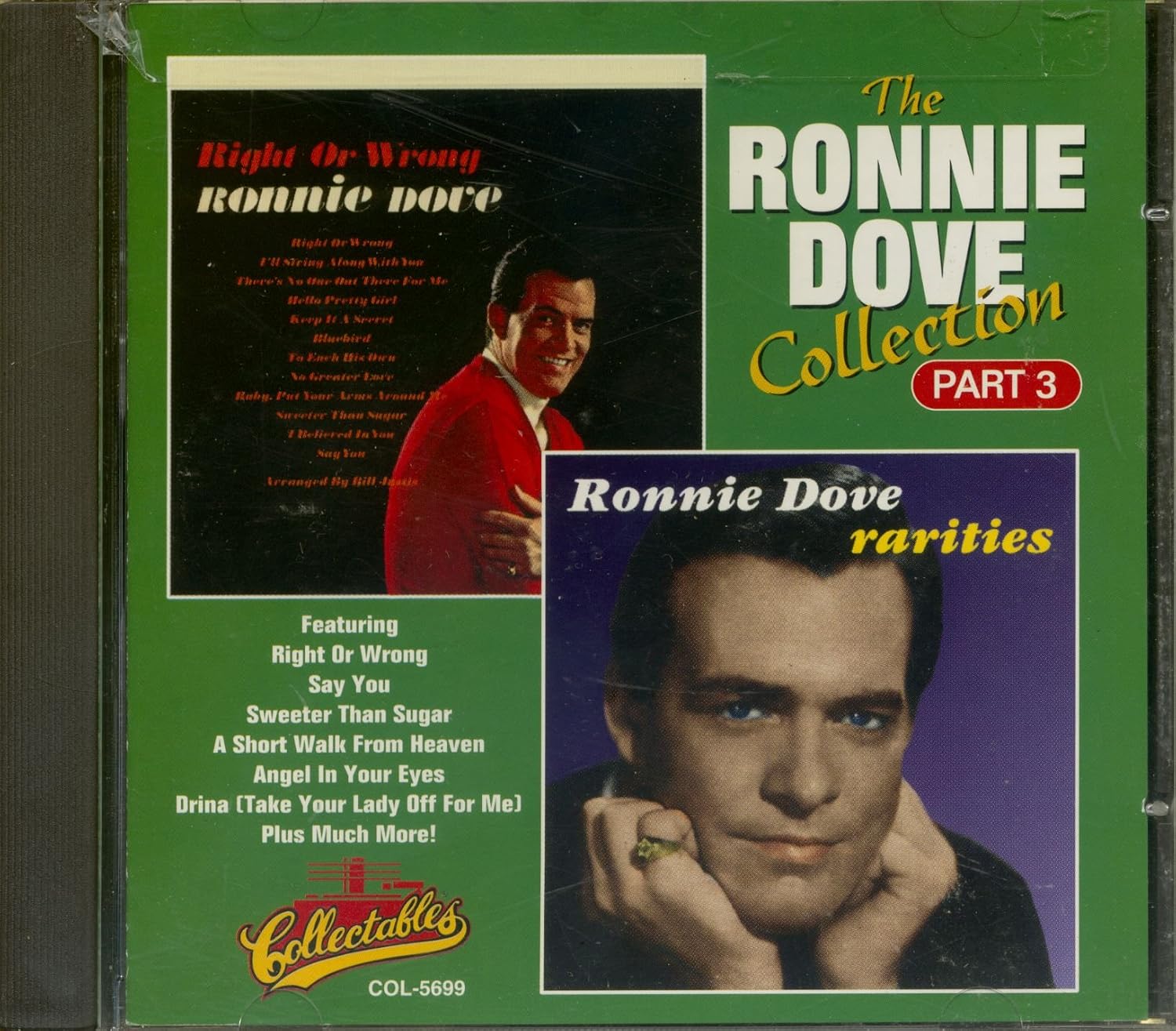 Collection Part 3: Dove, Ronnie, Dove, Ronnie: Amazon.it: CD e Vinili}