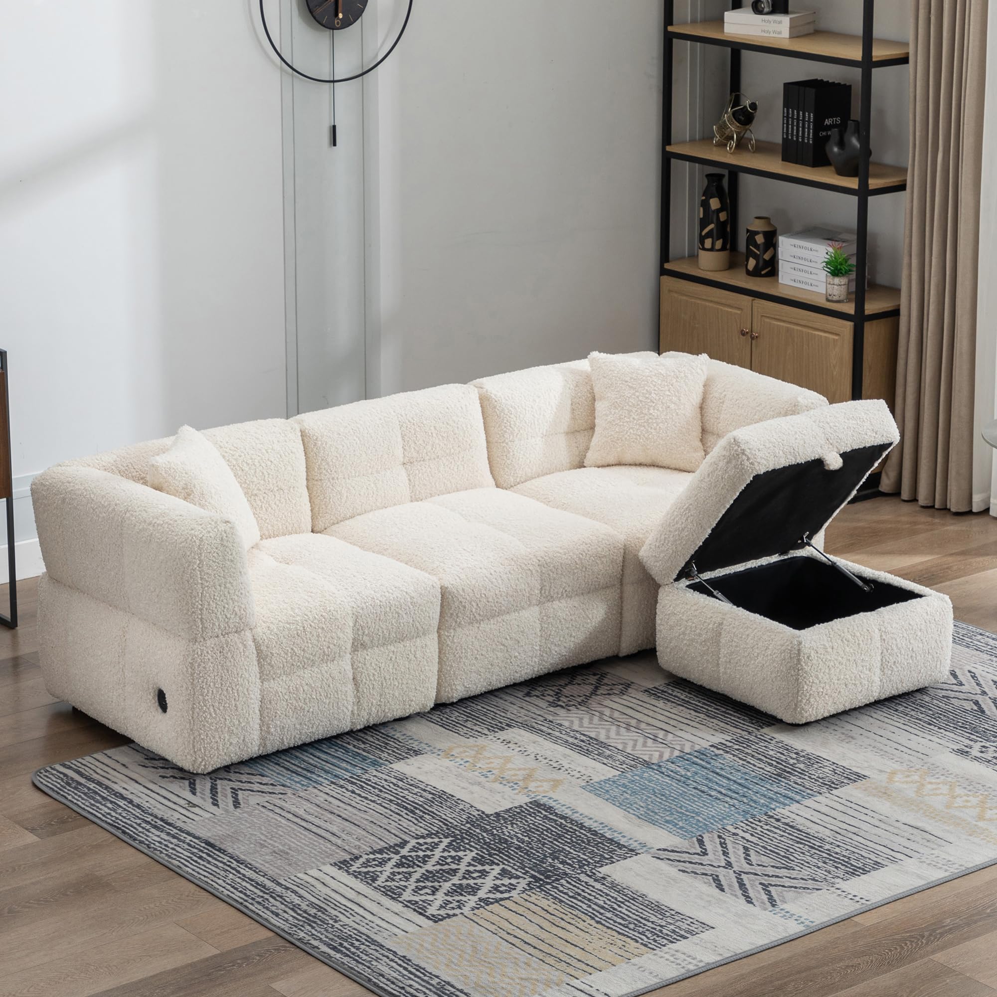 Amazon.com: Teddy Sofa, Teddy Couch, Modular Sectional Sofa with ...
