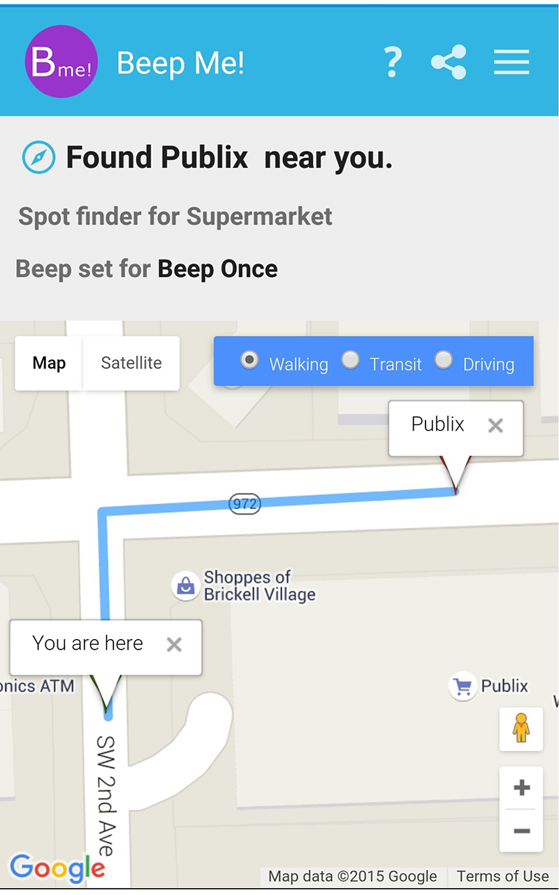 Beep Me! - A location based reminder app - App on Amazon Appstore