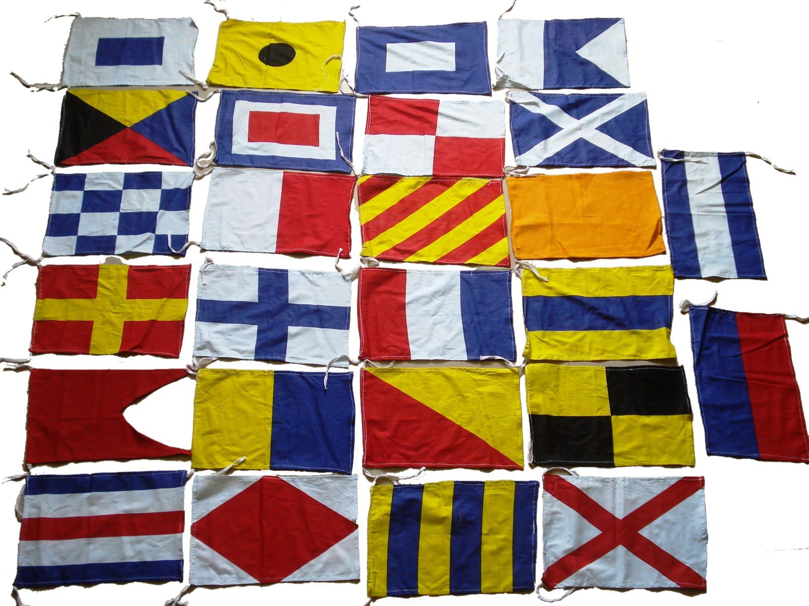 Amazon.com : Brass Blessing Naval Signal Flag Set - Complete Set ...