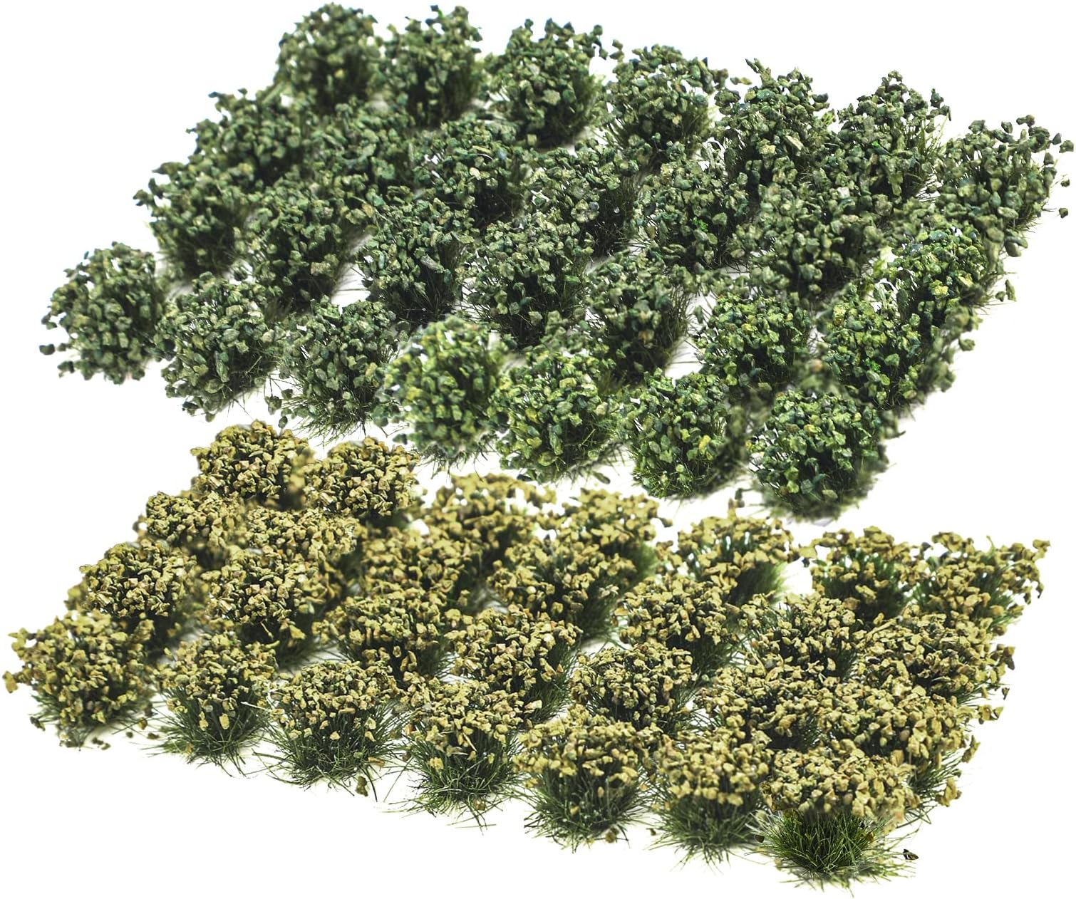 Amazon.com: Cayway 128 PCS Static Grass Tuft Model Grass Tufts Terrain ...