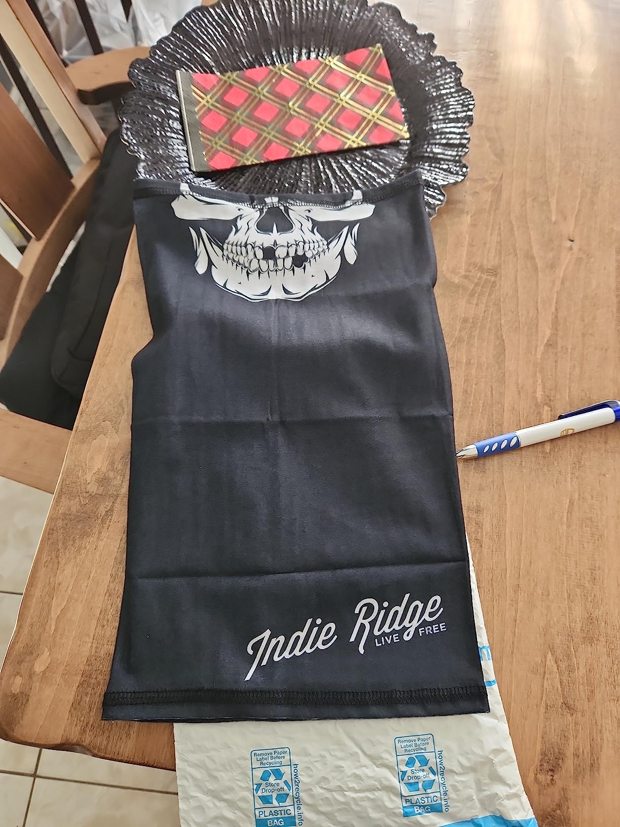 Indie Ridge Skull Face Mask - Motorcycle Ski Snowboard Winter Face Mask ...