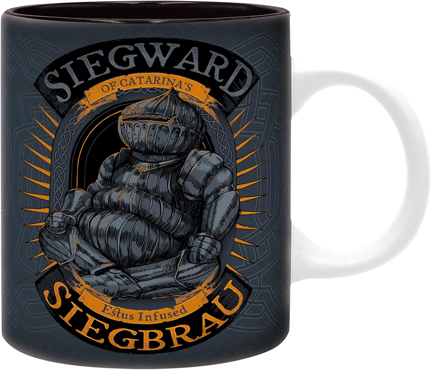 Amazon.com | DARK SOULS - Mug - 320 ml - Siegward - subli - x2: Coffee ...