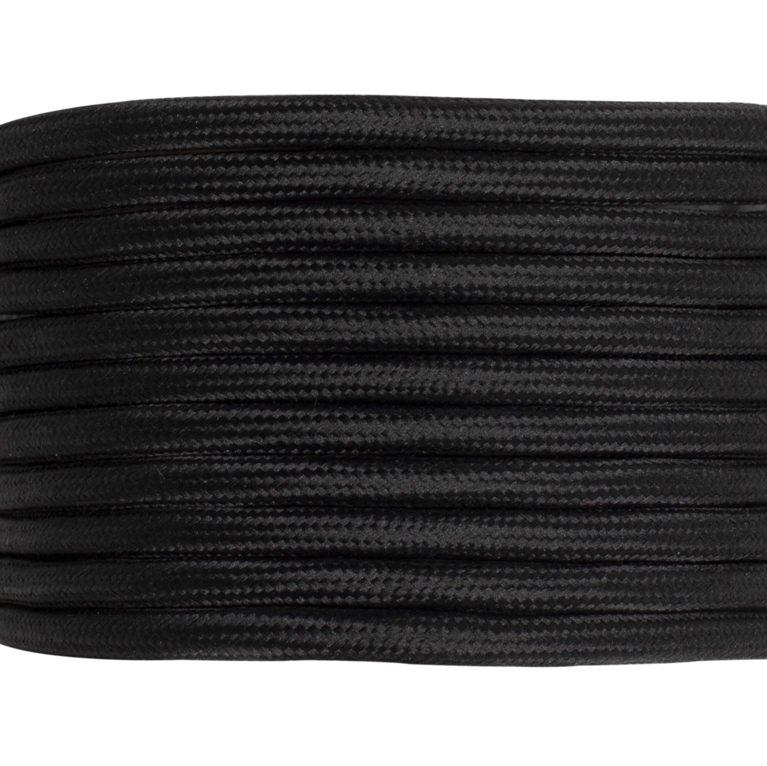 Snapklik.com : Rustic State Black Fabric Cord Set