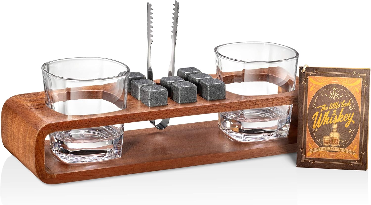 Amazon.com: ROCKSLY Whiskey Stones Gift Set with Stand | Handcrafted ...
