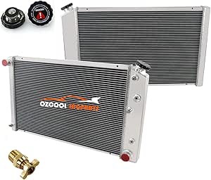 Amazon.com: OzCoolingParts New Designs 3 Row Core Aluminum CU162 ...