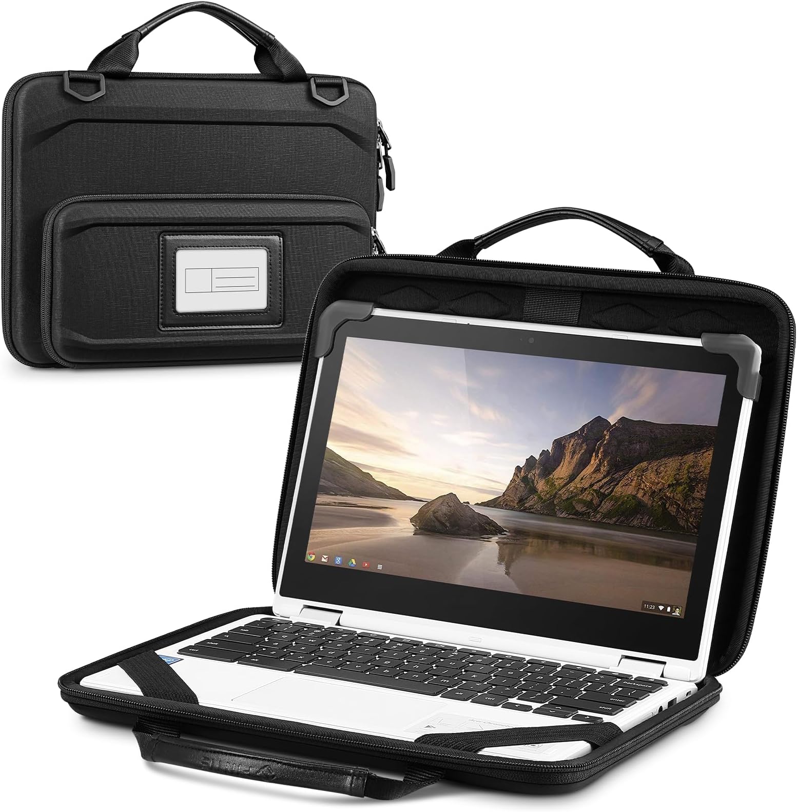 Amazon.com: UZBL Zip Lite 13-14 Inch Chromebook Case Protective Laptop ...