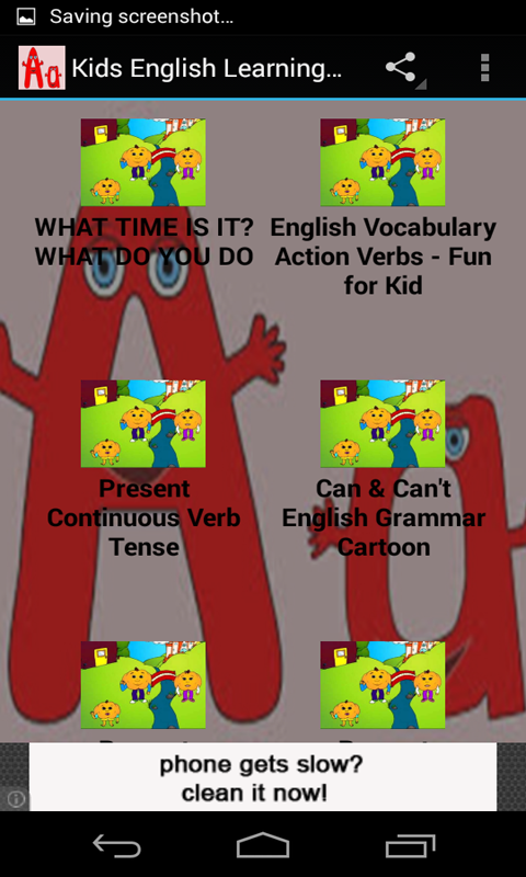 Kids English Learning Show Videos - App on Amazon Appstore