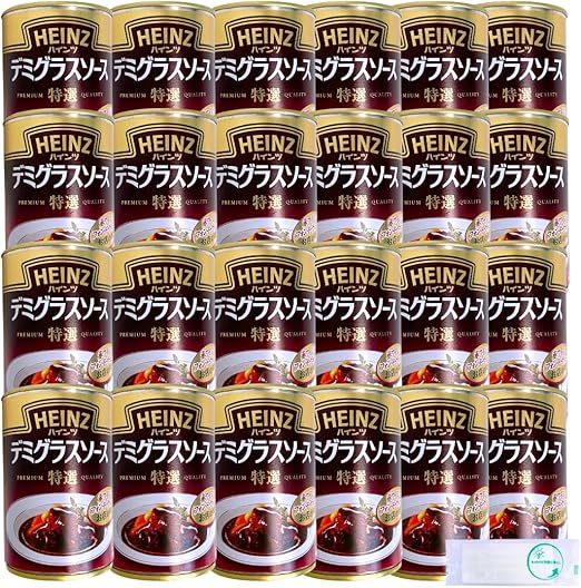 Amazon.co.jp: ハインツ デミグラスソース (HEINZ) 290g×24缶 業務用【Activity公式】 : 食品・飲料・お酒