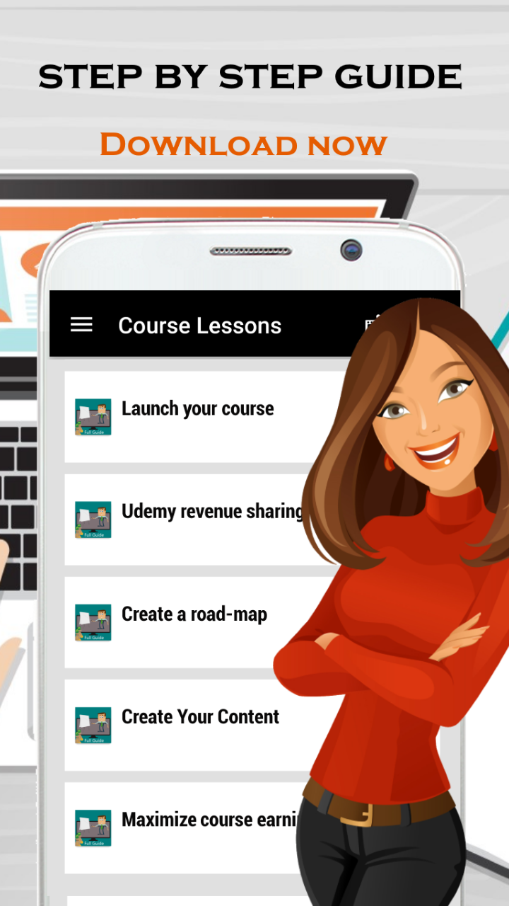 Earn extra income online: Learn to build online course with udemy - App ...