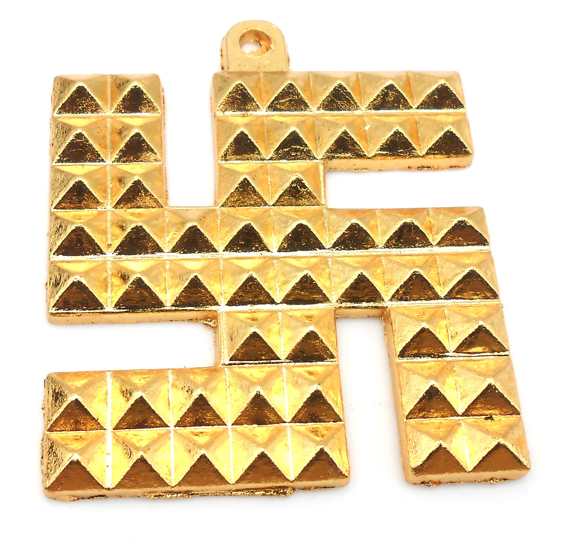 Buy Jaz's Decorative Sri Swastika-Swastik Pyramid Brass Metal Vastu ...