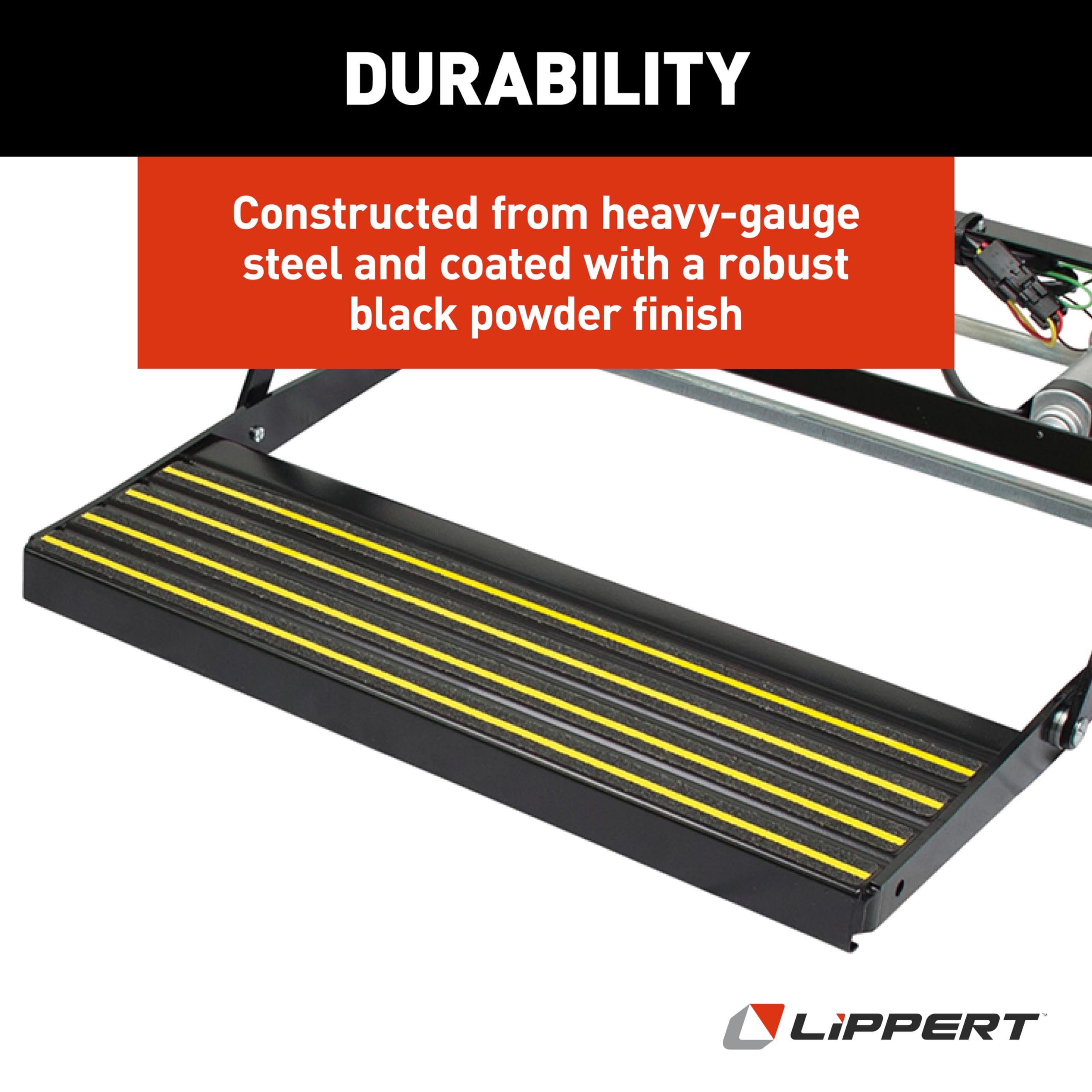 Snapklik.com : Kwikee Revolution Series Single Step Electric RV Step ...