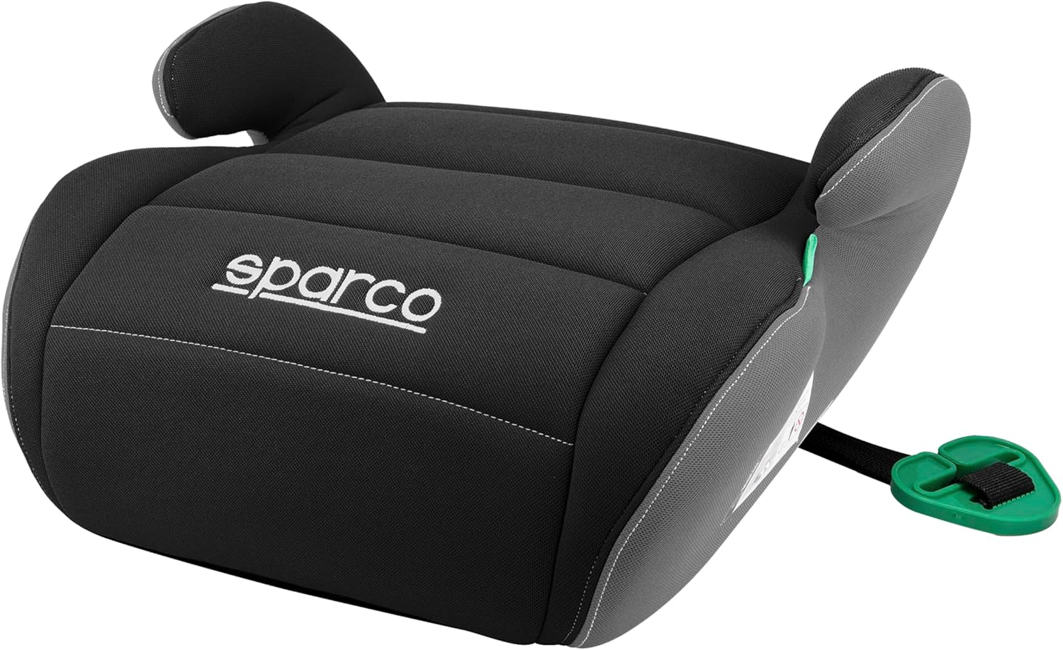 Sparco Child Car Seat Booster Black and Grey i-Size for Boys and Girls ...