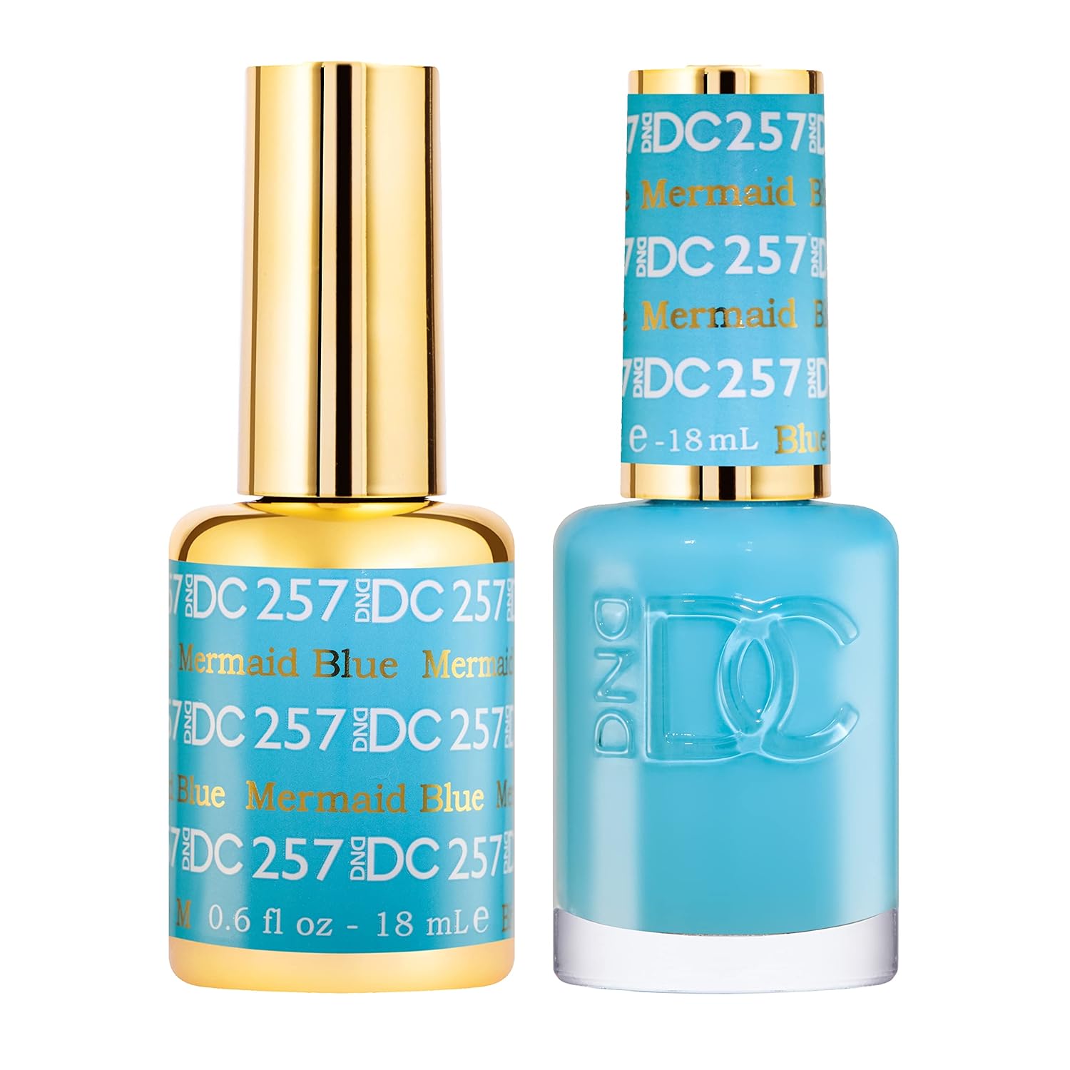 Amazon.com: DND DC Gel Polish Set, Blue Collection, UV/LED Gel Polish ...