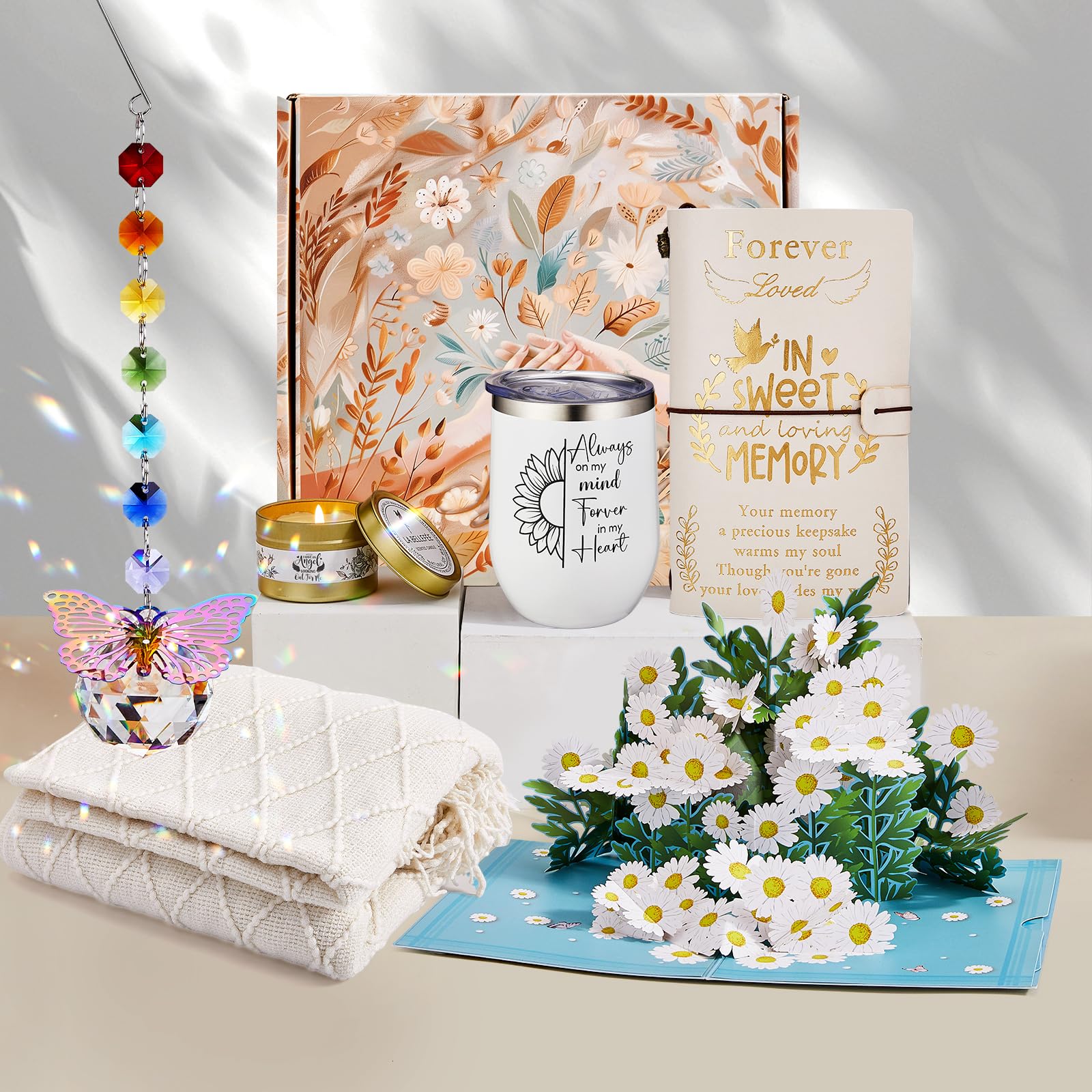 Amazon.com: Sympathy Gift Baskets, Unique Memorial Gifts for Loss of ...