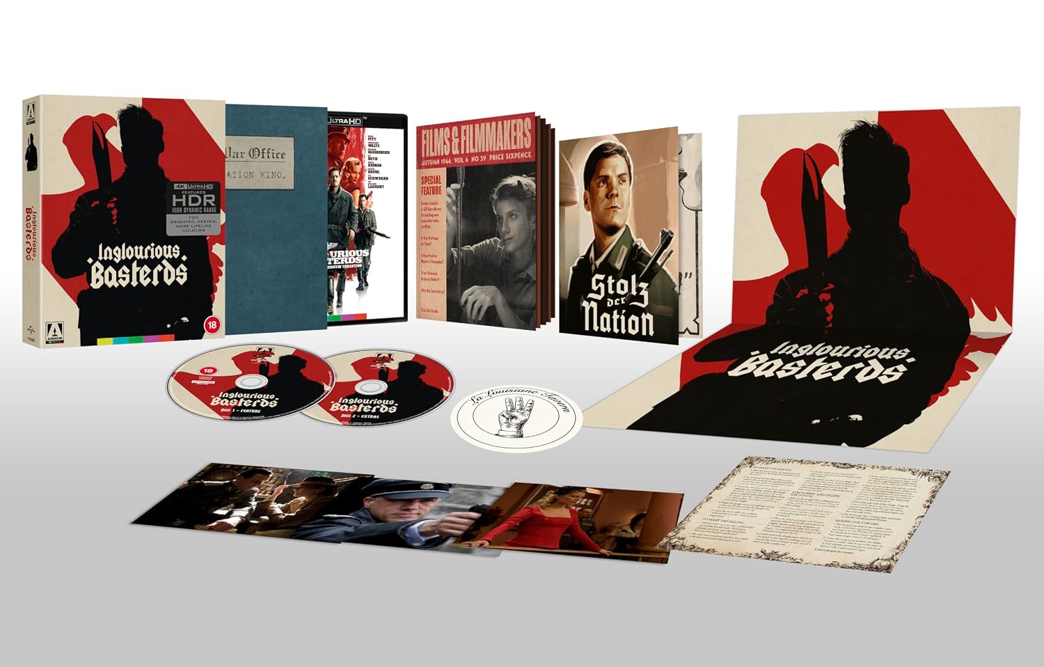Amazon.com: Inglourious Basterds - Limited All-Region UHD edition ...