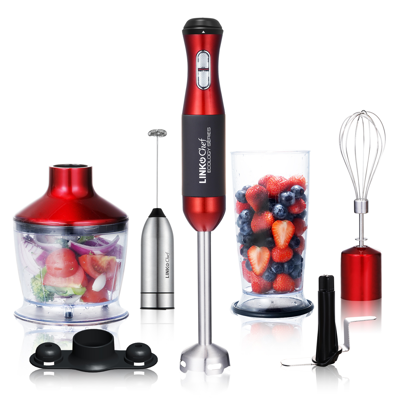 Watch LINKChef 5-in-1 Multifunctional Hand Blender Set on Amazon Live