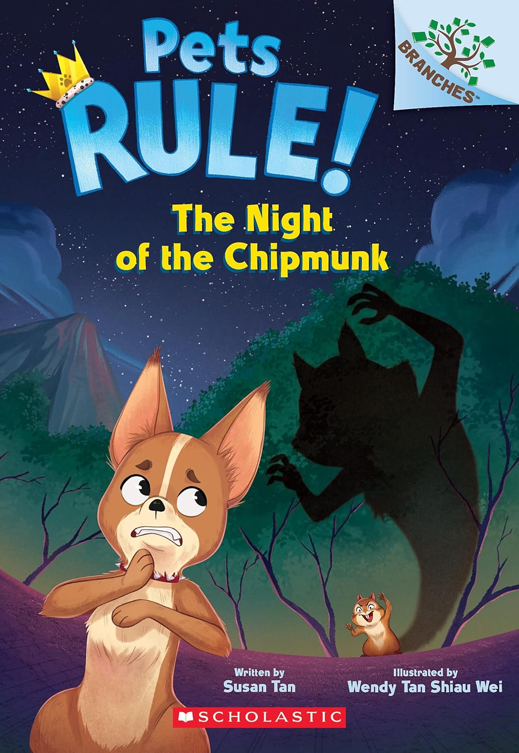 The Night of the Chipmunk: A Branches Book (Pets Rule! #6) : Tan, Susan ...