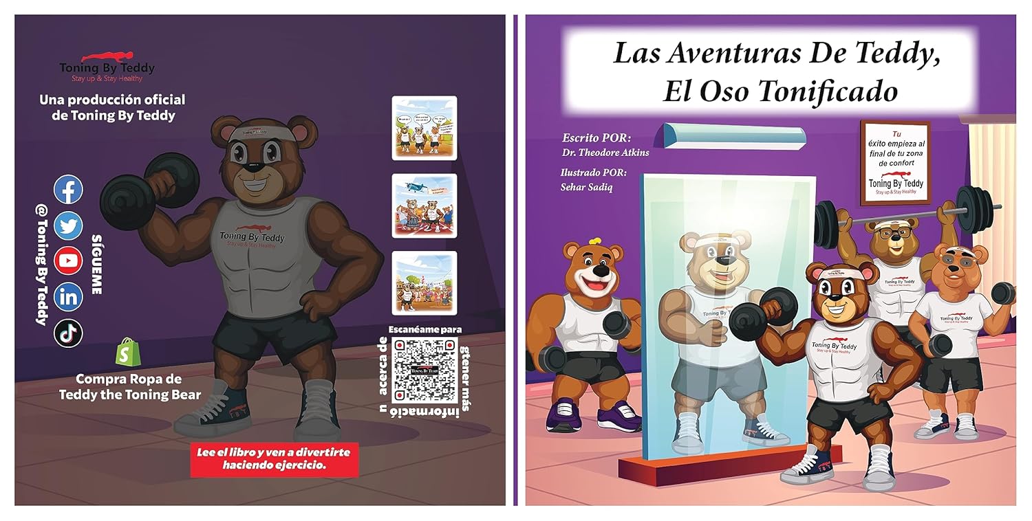 Amazon.com: Las Aventuras De Teddy El Oso Tonificado (Spanish Edition ...
