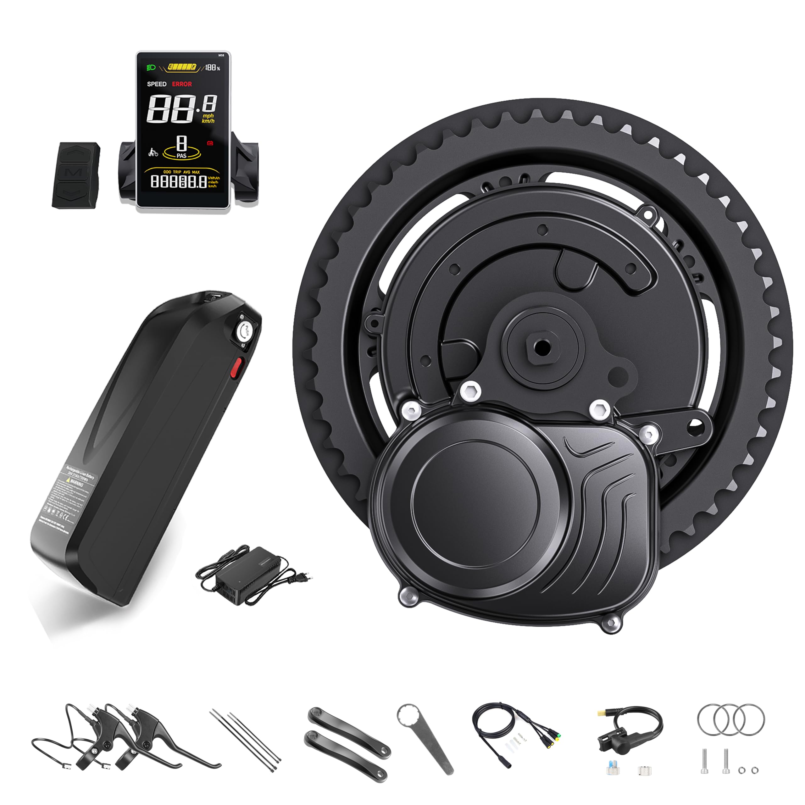 Buy for Tongsheng TSDZ2B 48V 500W Mid Drive Electric Bike Conversion ...