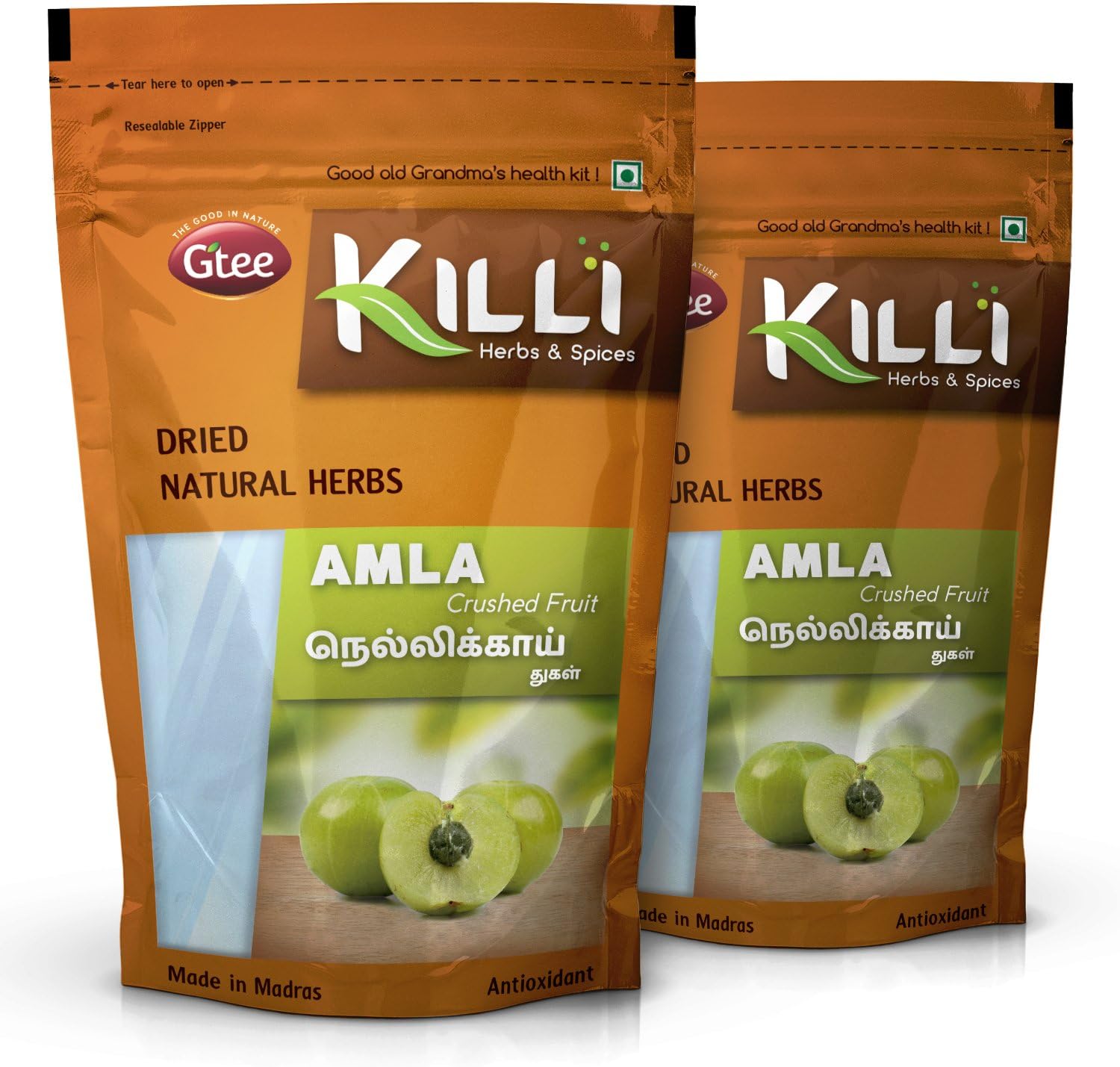 Amazon.com: KILLI Amla | Nellikai | Usirikaya | Amalaki Fruit Crushed ...