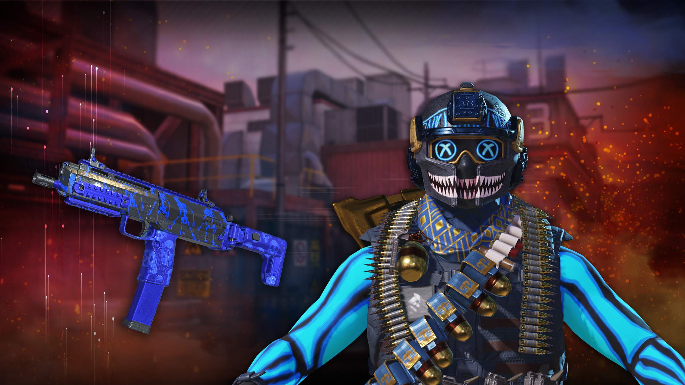 Claim Battle Hardened Neon Fire Bundle with Prime Gaming | Included ...