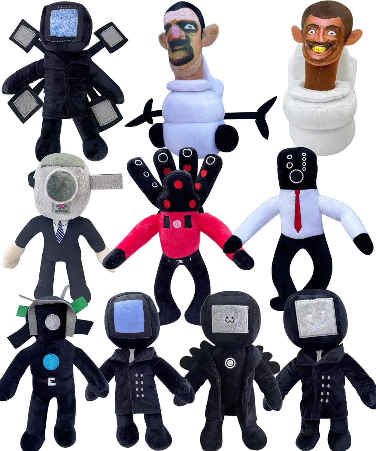 Cameraman Plush, Speakerman Plush, Horror Game Stuffed plushies Doll ...