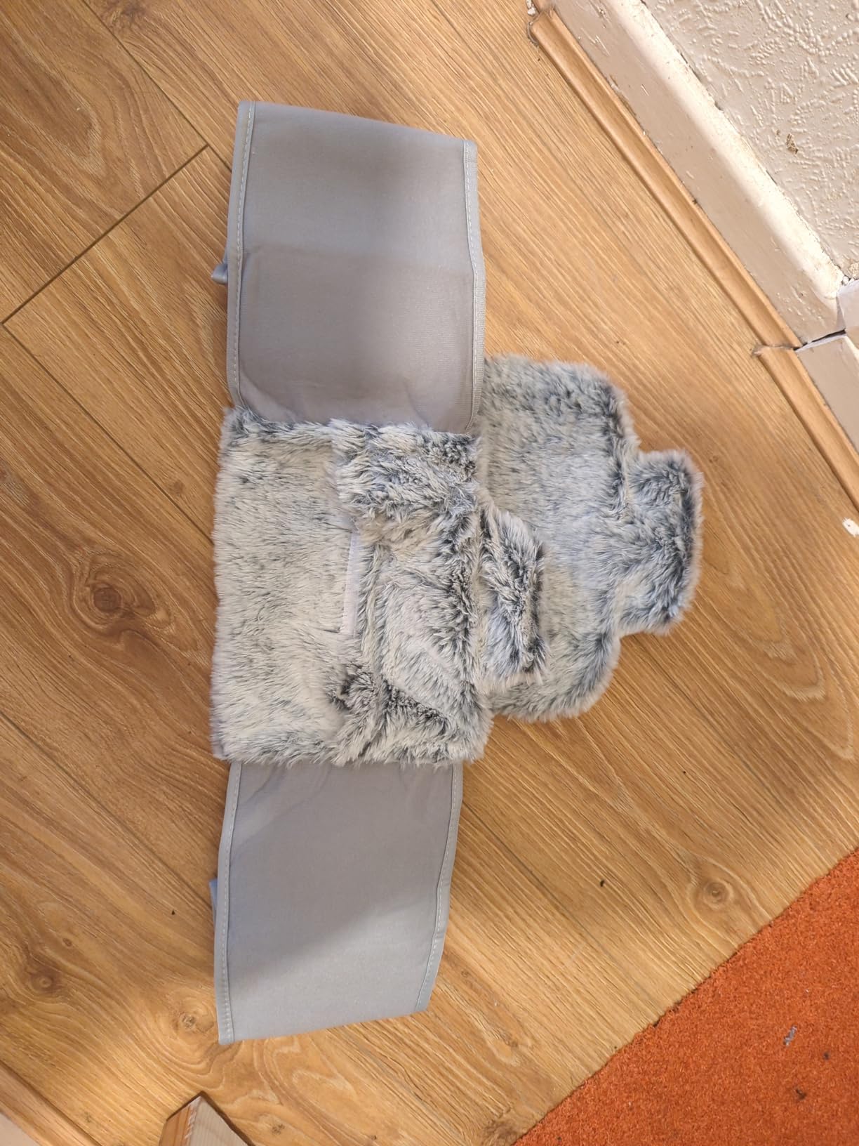 Hot Water Bottle Belt with Cover Fluffy, Wrap Around Hot Water Bottle ...