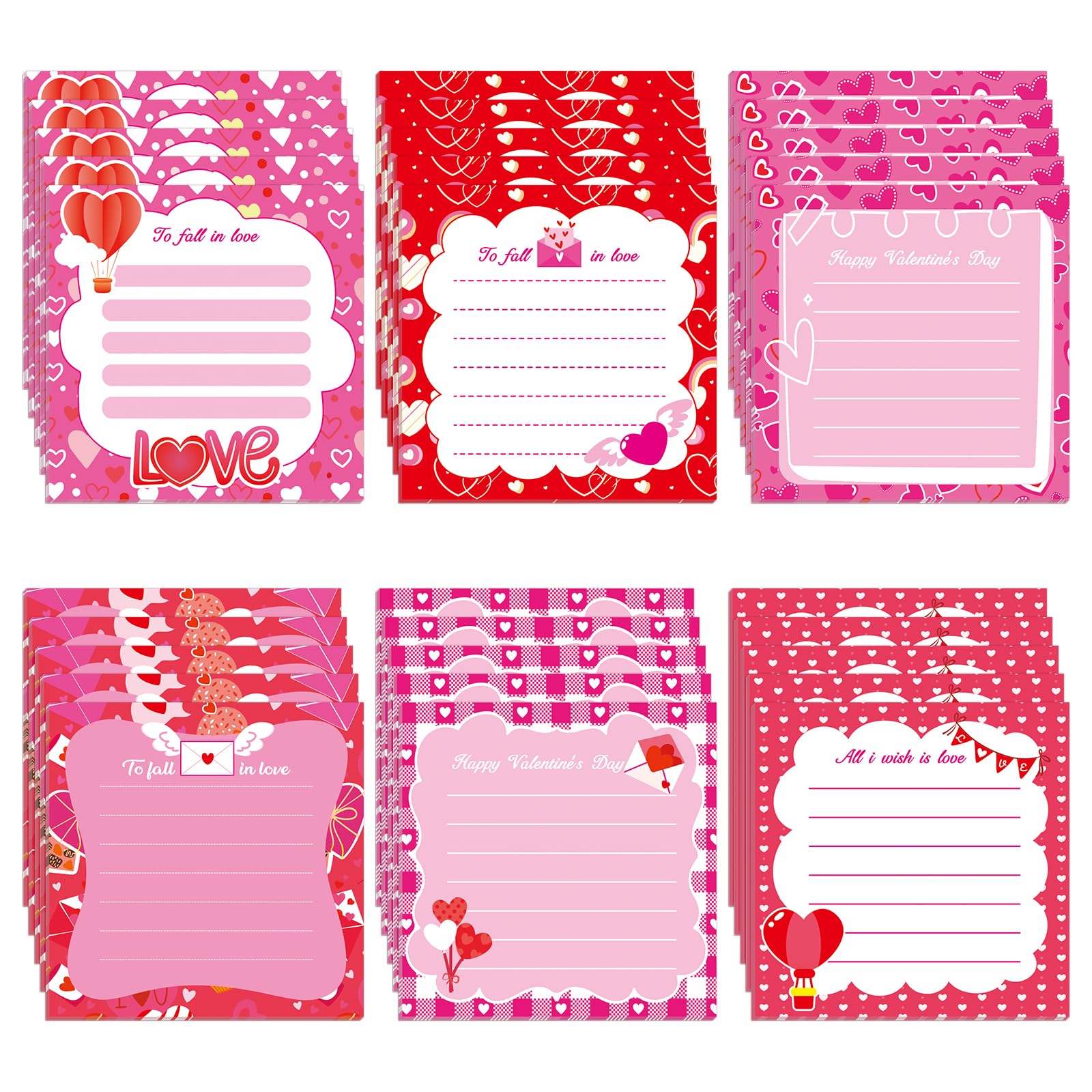 Amazon.com : Valentine's Day Sticky Notes - 30 Pack 600 Sheets ...