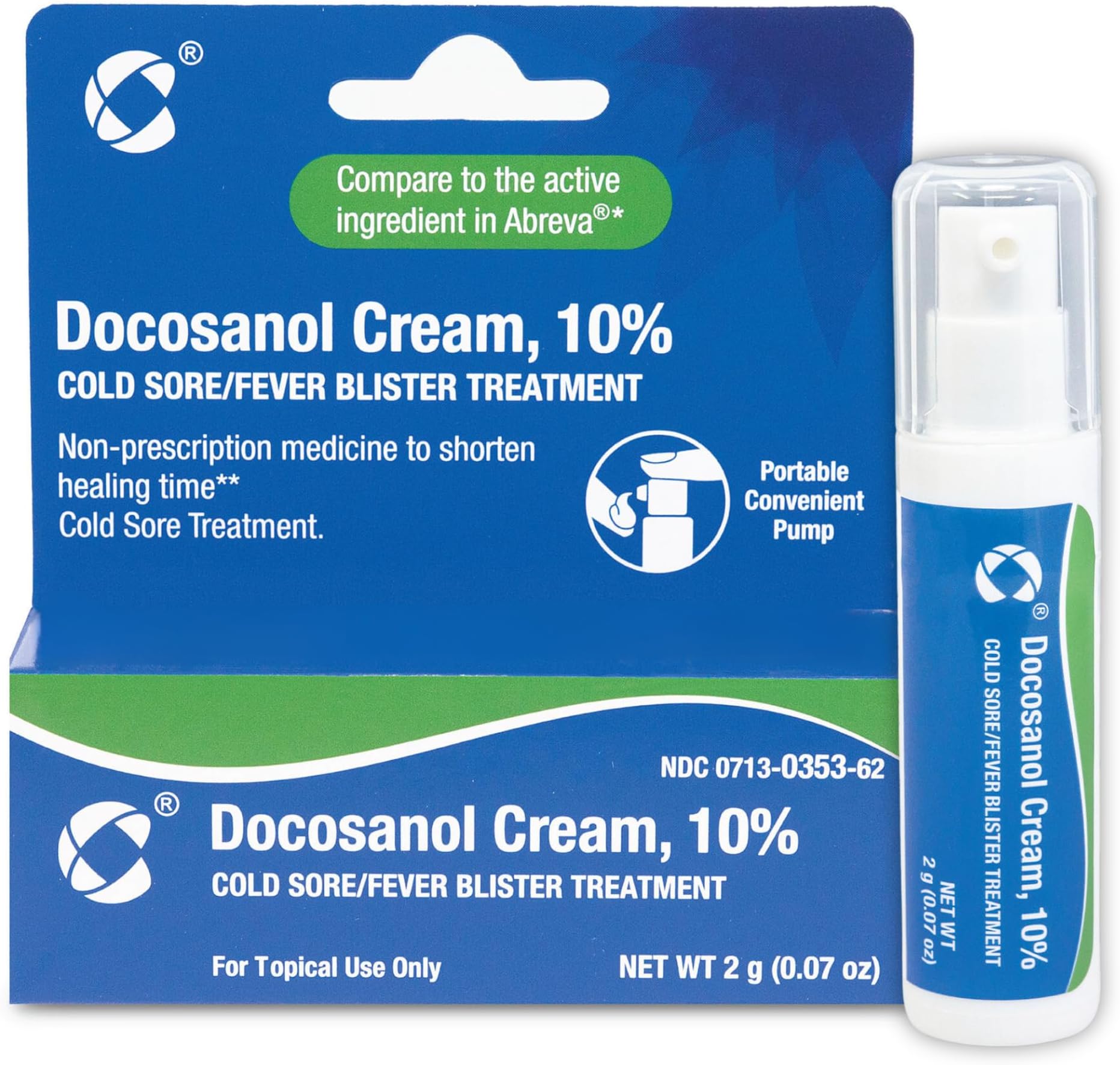 Amazon.com: TARO Cold Sore/Fever Blister Treatment - Docosanol 10% ...