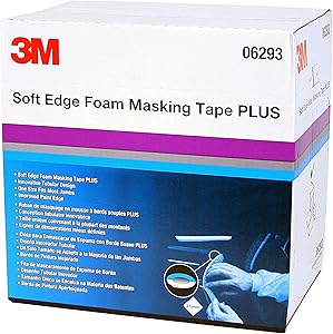 3M 06293 21 mm x 49 m Soft Edge Foam Masking Tape Plus : Amazon.ca ...